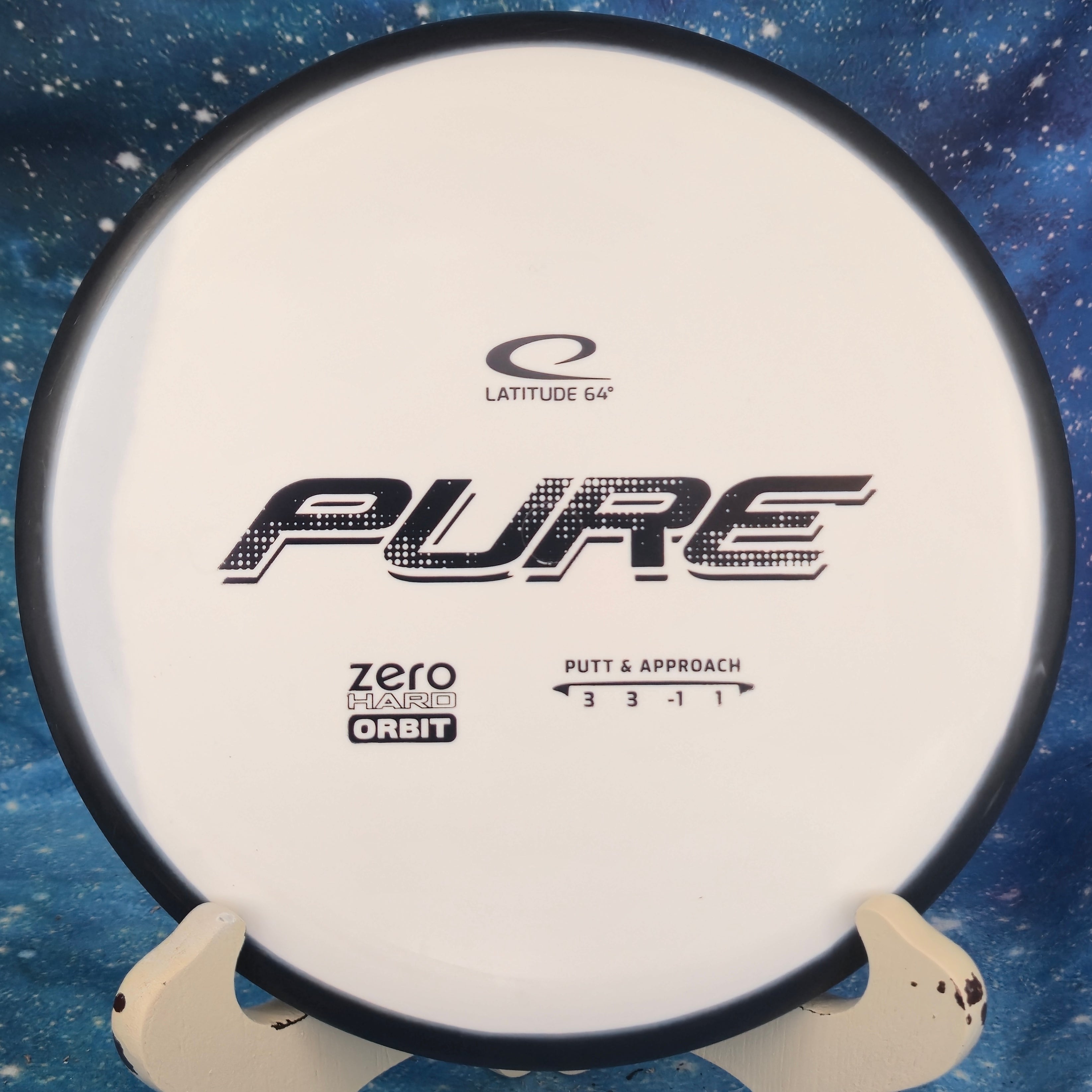 Latitude 64 Pure Putter Disc | Zero Hard Orbit | Gravity Disc Golf