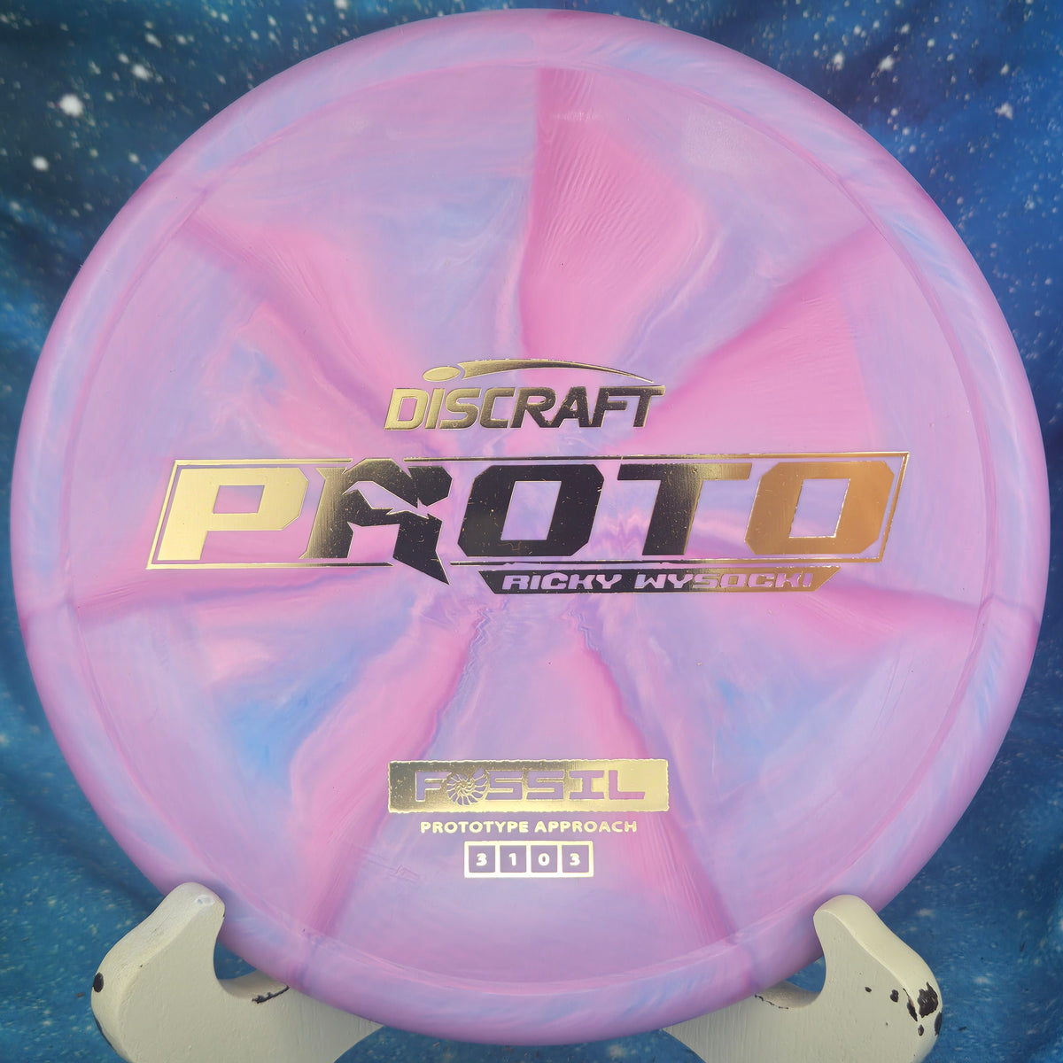 Discraft Disc Golf Ricky Wysocki Prototype Fossil Putter Disc | CT ...