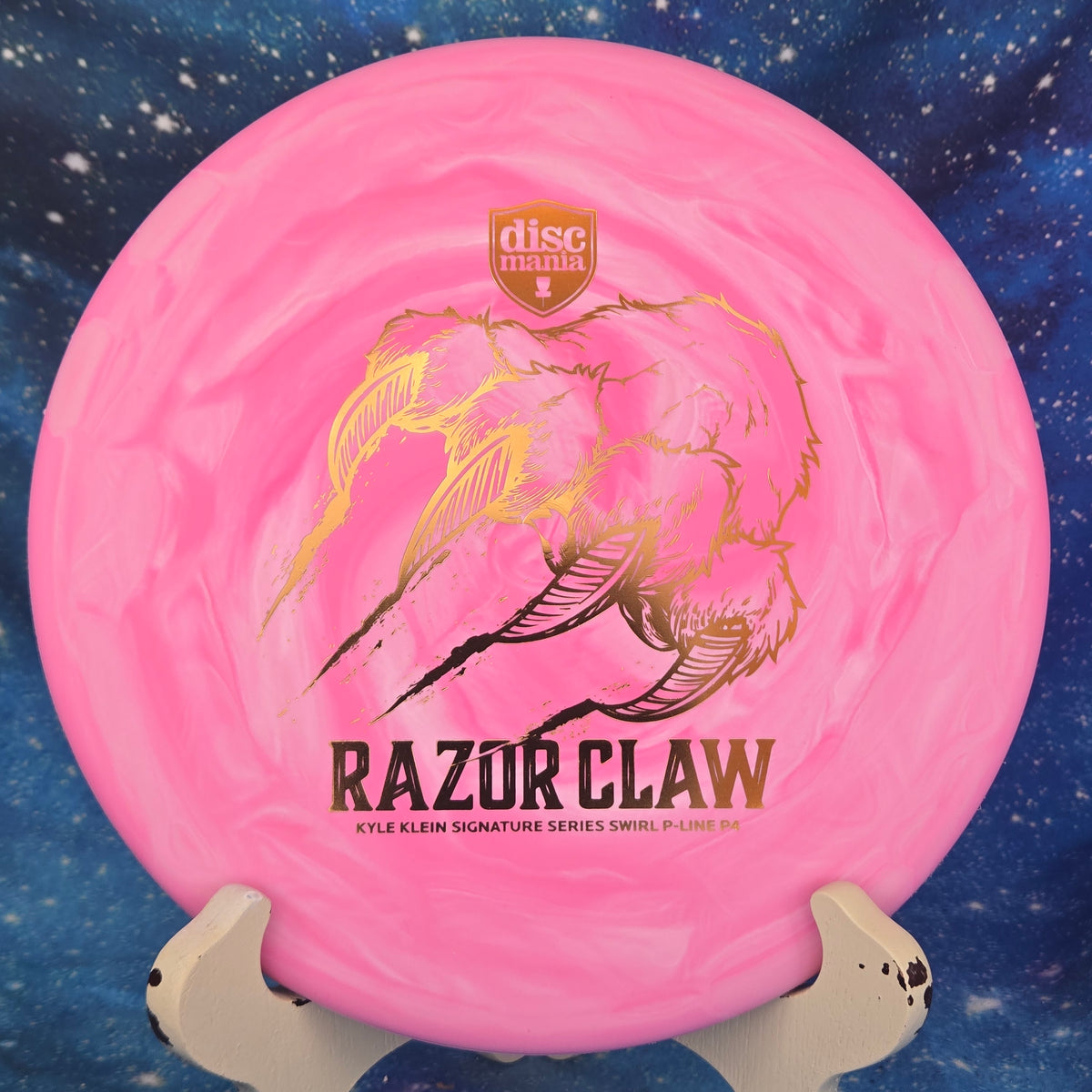 Discmania - Kyle Klein Signature Series Razor Claw - Swirl P-Line P4 ...