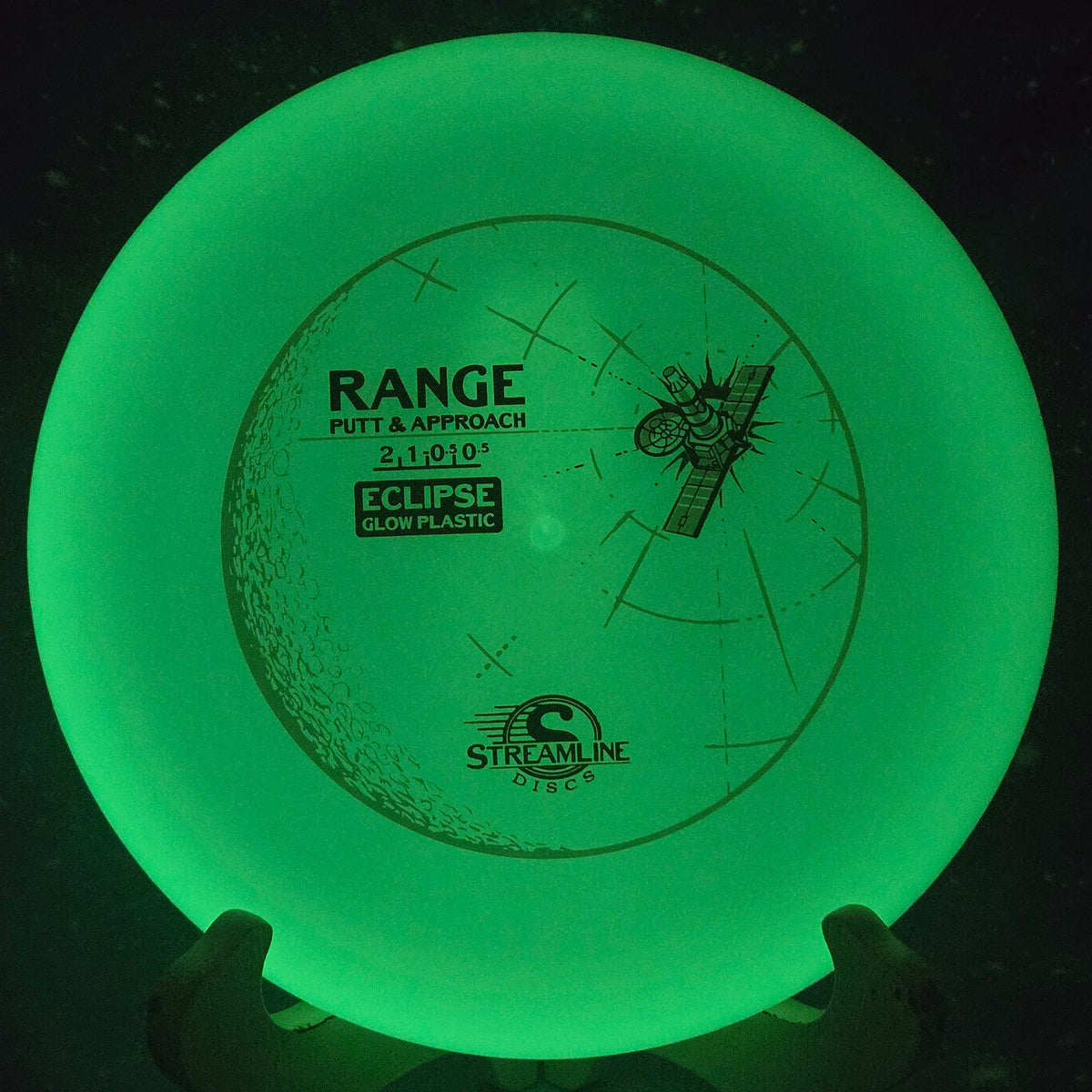 Streamline Range Putter Disc | Eclipse Glow | Gravity Disc Golf