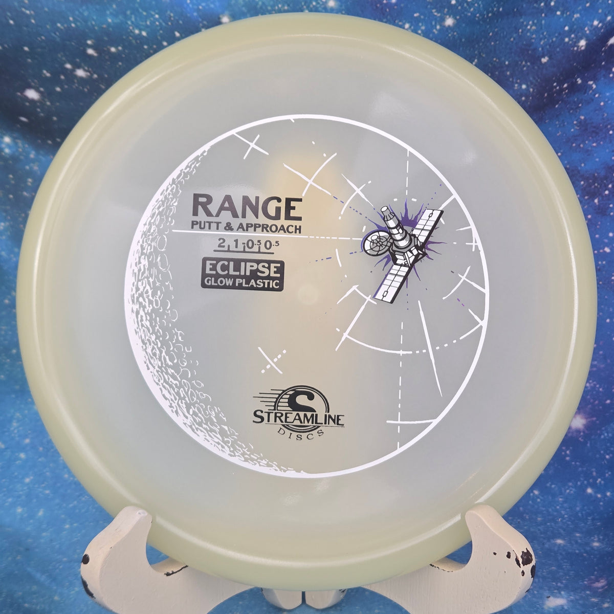 Streamline Range Putter Disc | Eclipse Glow | Gravity Disc Golf